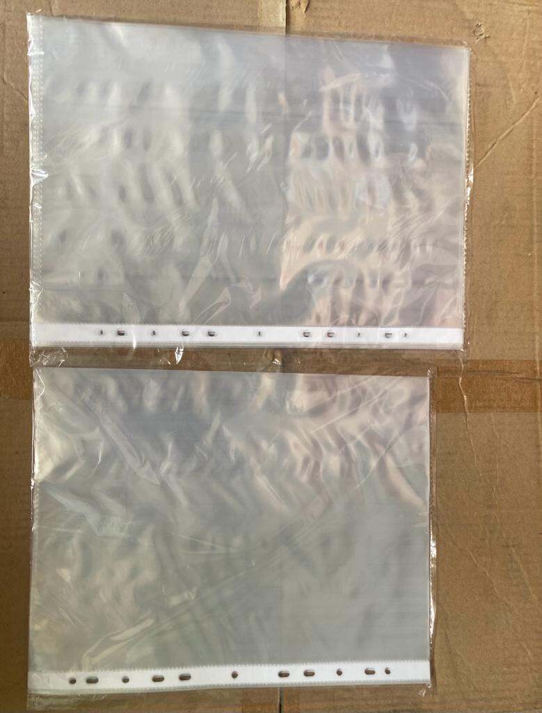 Sheet Protector A4-F4 Murah || Plastik File Plong Murah || Pelindung ...
