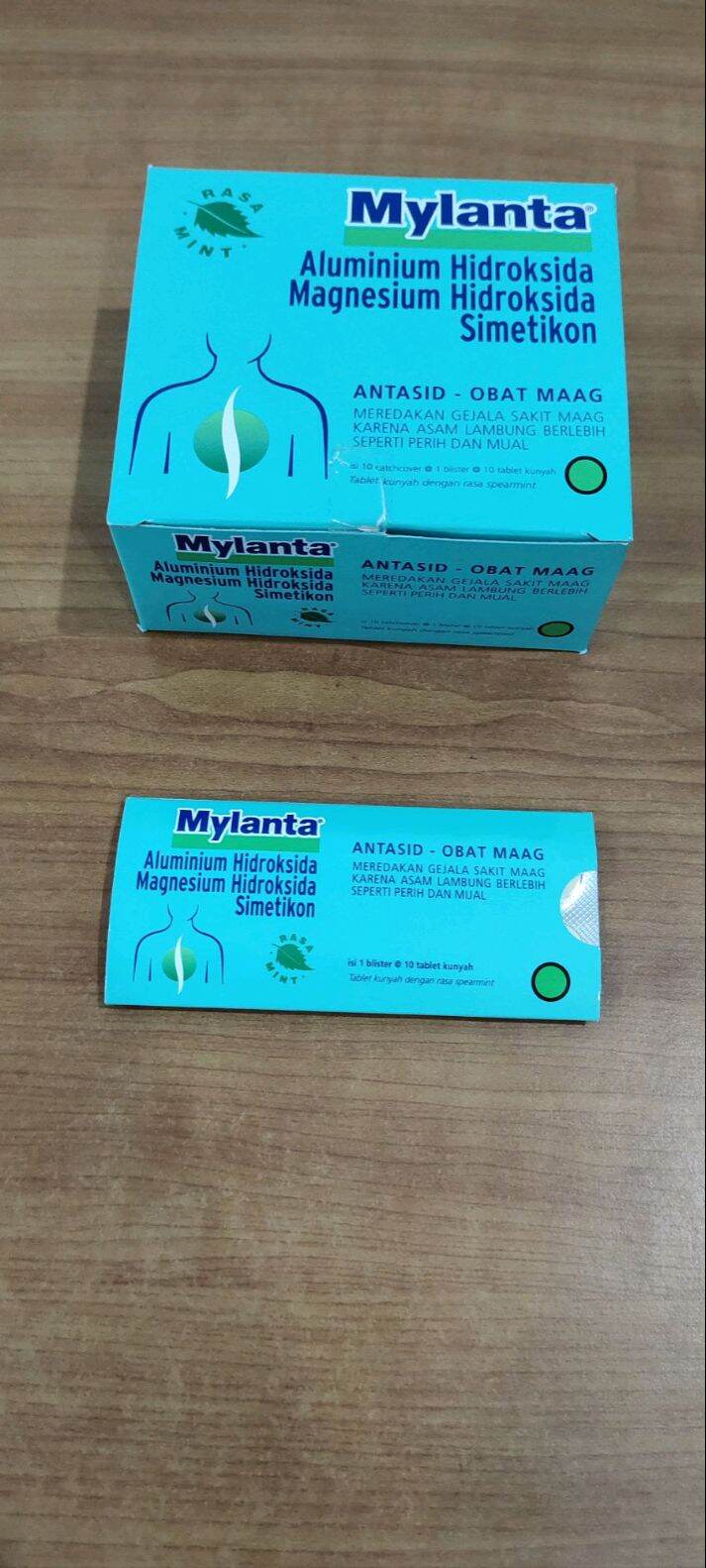 MYLANTA 10 TABLET ANTASID - OBAT MAAG | Lazada Indonesia