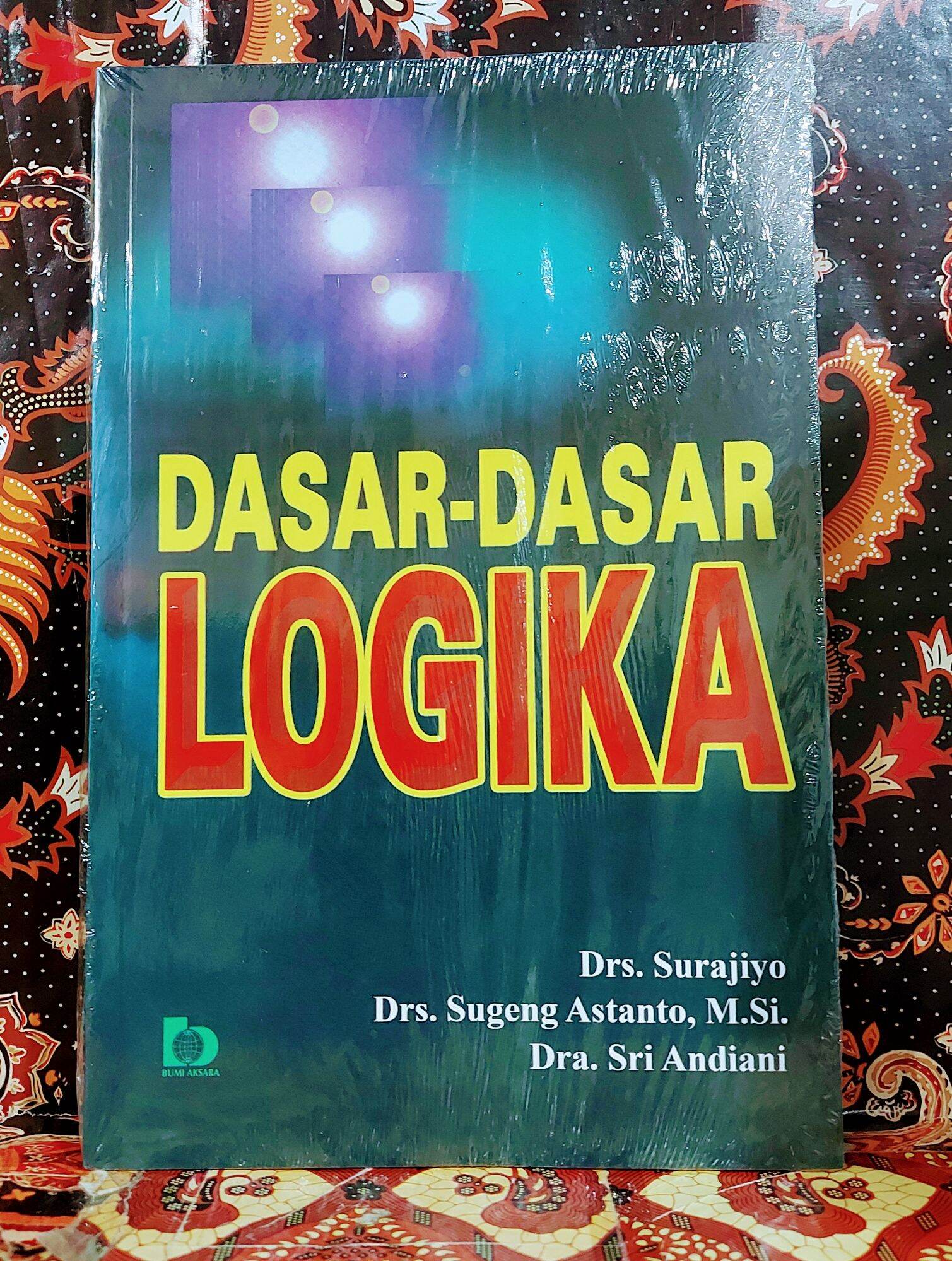 buku dasar dasar logika karangan Drs surajiyo | Lazada Indonesia