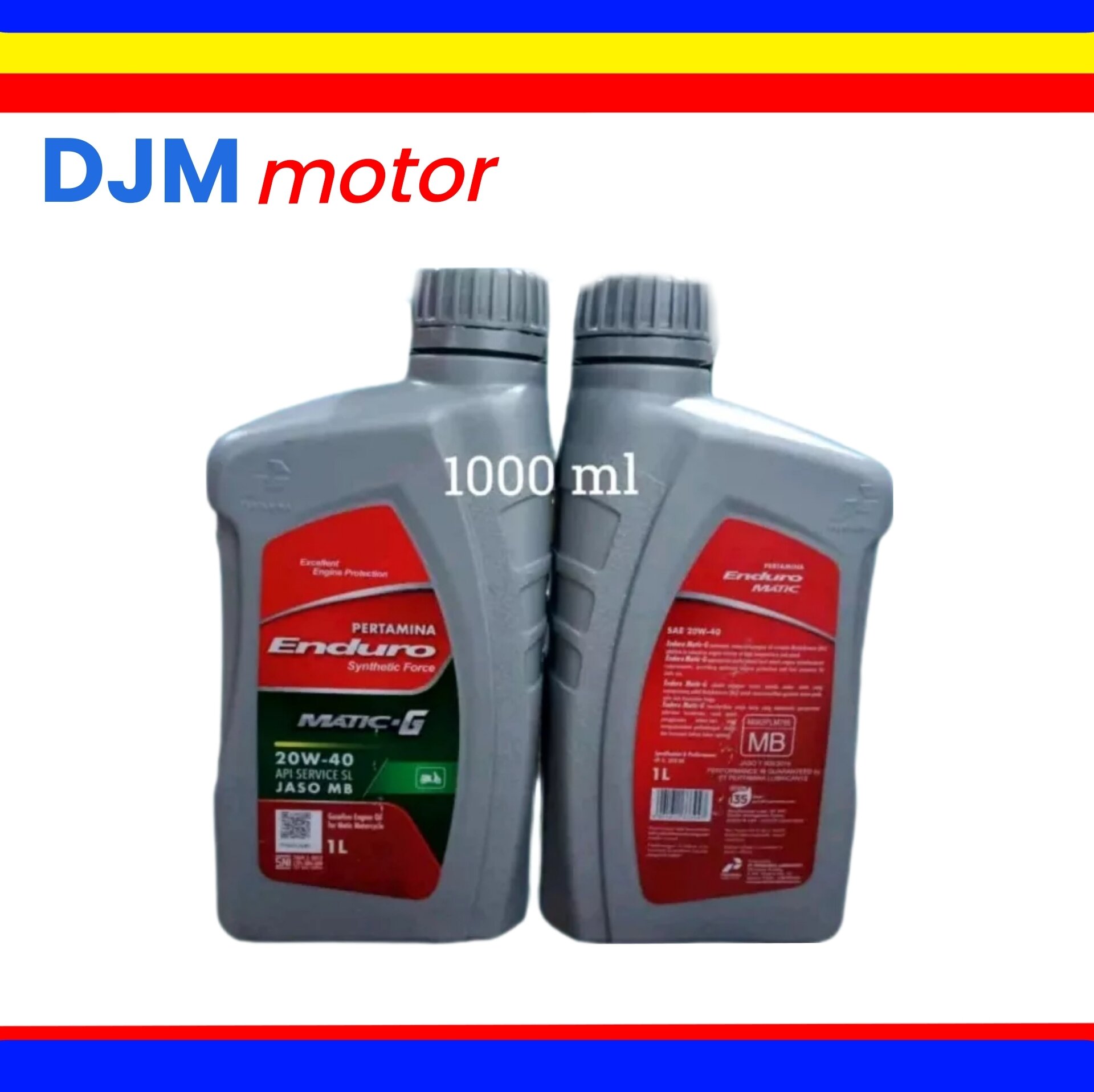 OLI ENDURO G MATIC 20W-40 1L FOR ALL MATIC | Lazada Indonesia