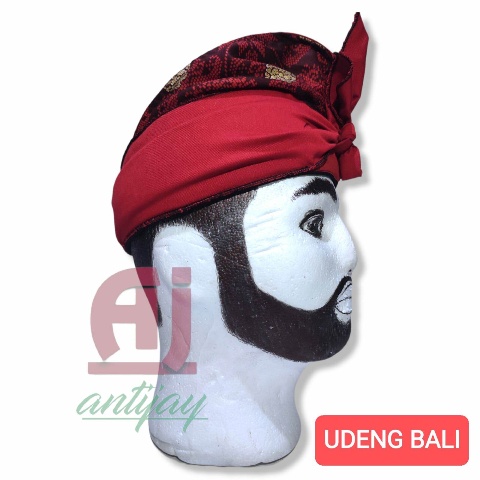Udeng bali jadi ukuran kepala pria dewasa topi khas adat daerah motif ...