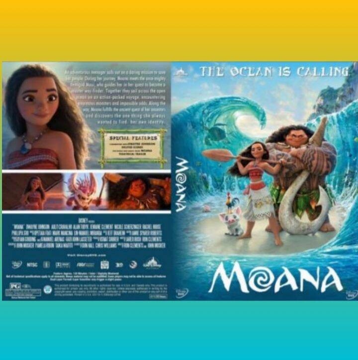 Film DVD Animation Moana | Lazada Indonesia