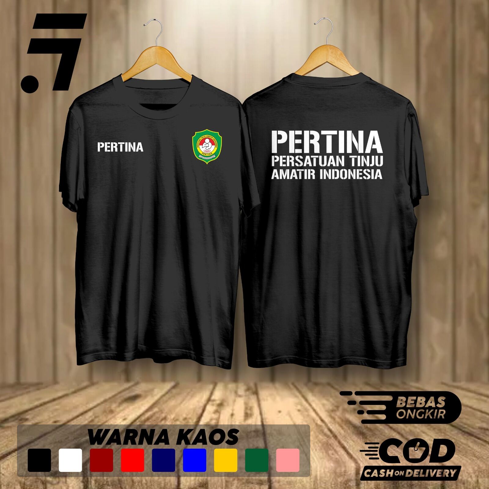 Kaos Baju Pertina Persatuan Tinju Amatir Indonesia Kaos Lengan Pendek ...