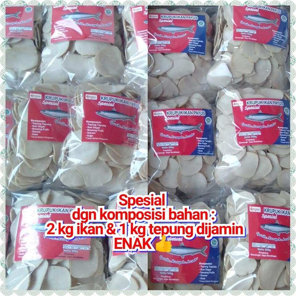 Krupuk ikan Payus spesial | Lazada Indonesia