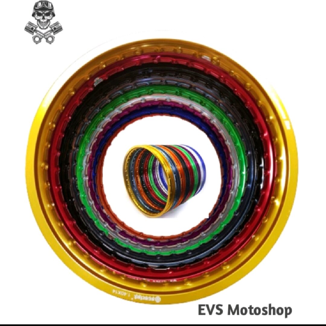 Velg Pelek Rim Ruji Aloy satuan Jari Jari RING 17 140 140 Scarlet ...