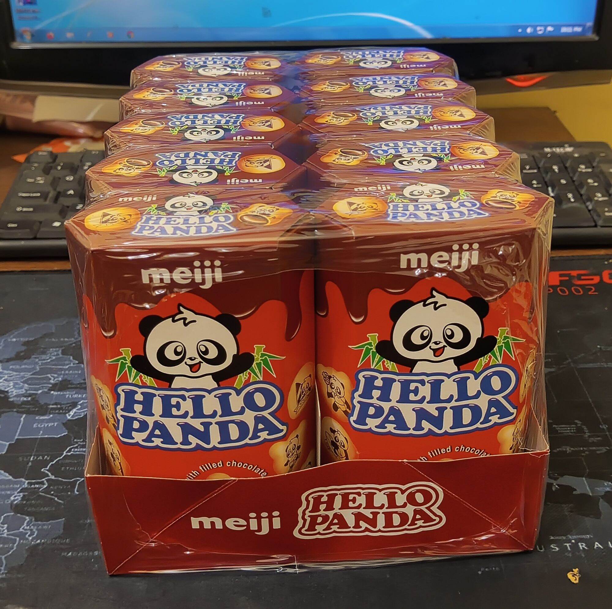 Hello Panda Biskuit Meiji 42gr ( 1 Box isi 10 pcs ) | Lazada Indonesia