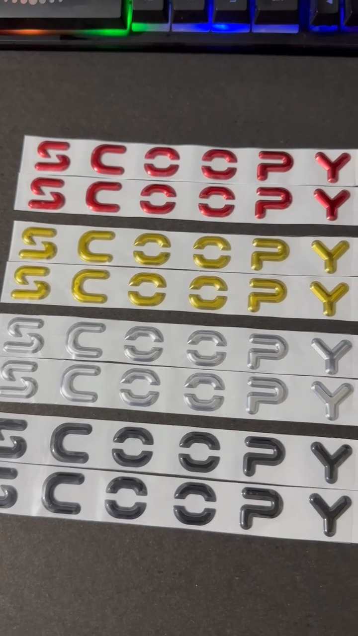 Emblem Scoopy 2024 2025 Scoopy New 3D Timbul Ukuran Seperti Original ...