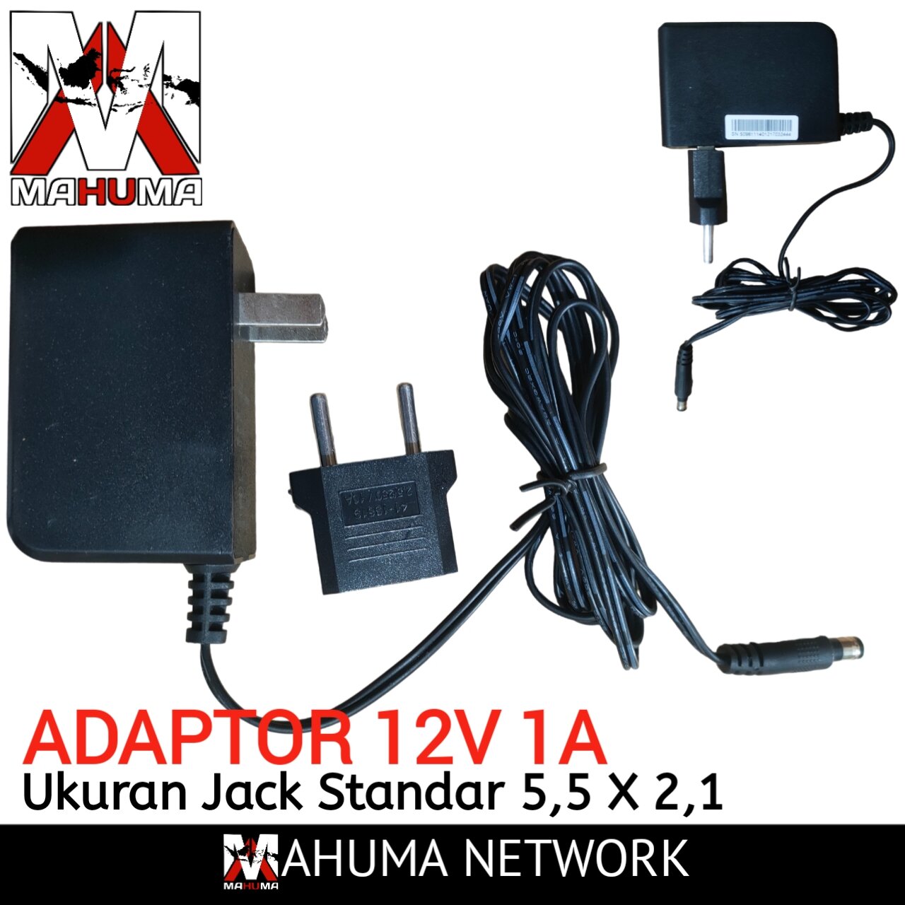 adaptor adapter 12 Volt 1 Amper 12v 1a CCTV Modem Router | Lazada Indonesia