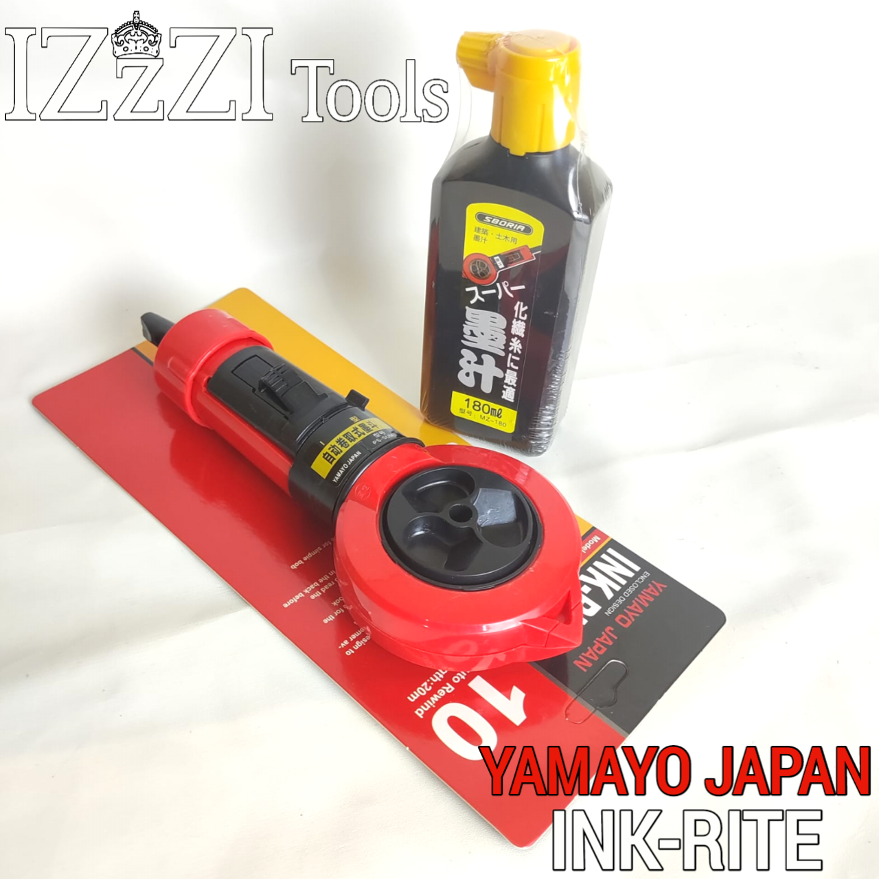 YAMAYO Sipatan Tukang 20 meter Lot Benang Set Tinta Marking tool YAMAYO ...