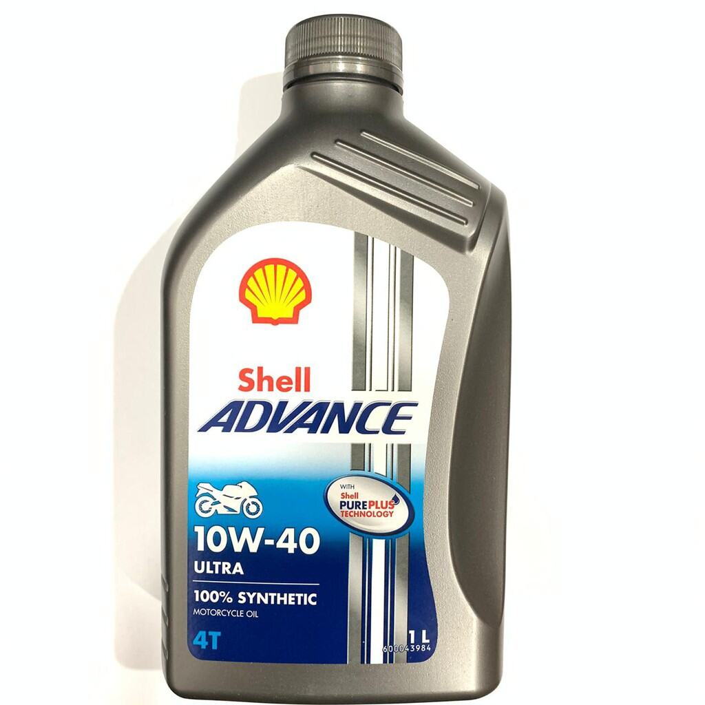 Oli Motor Shell Advance Ultra 10W 40 Full Synthetic 1 Liter Oli motor ...