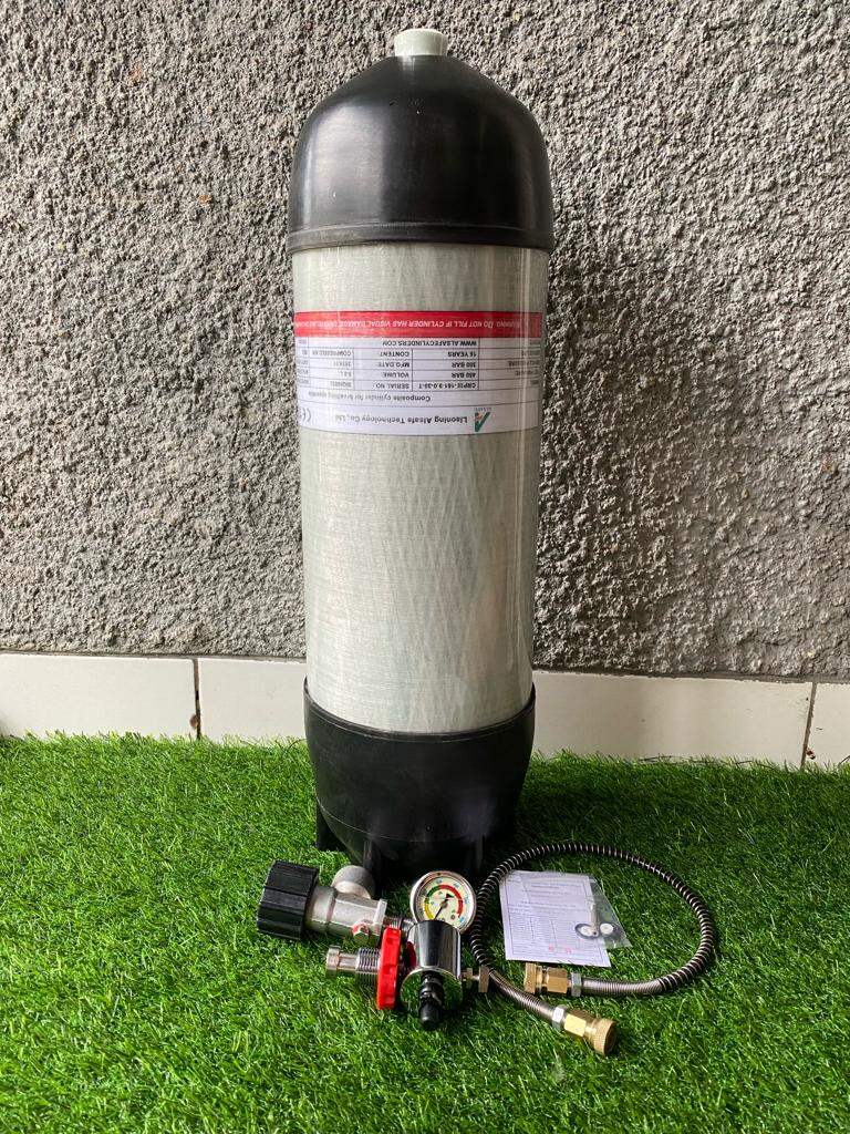 Tabung Angin Tabung Skuba All Safe 9L Th 2024 Lengkap Regulator Valev ...
