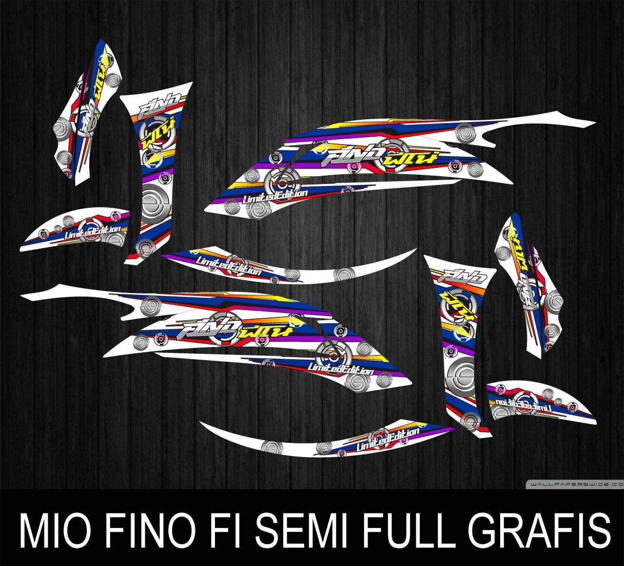 sticker cutting Mio Fino fi semi full grafis | Lazada Indonesia