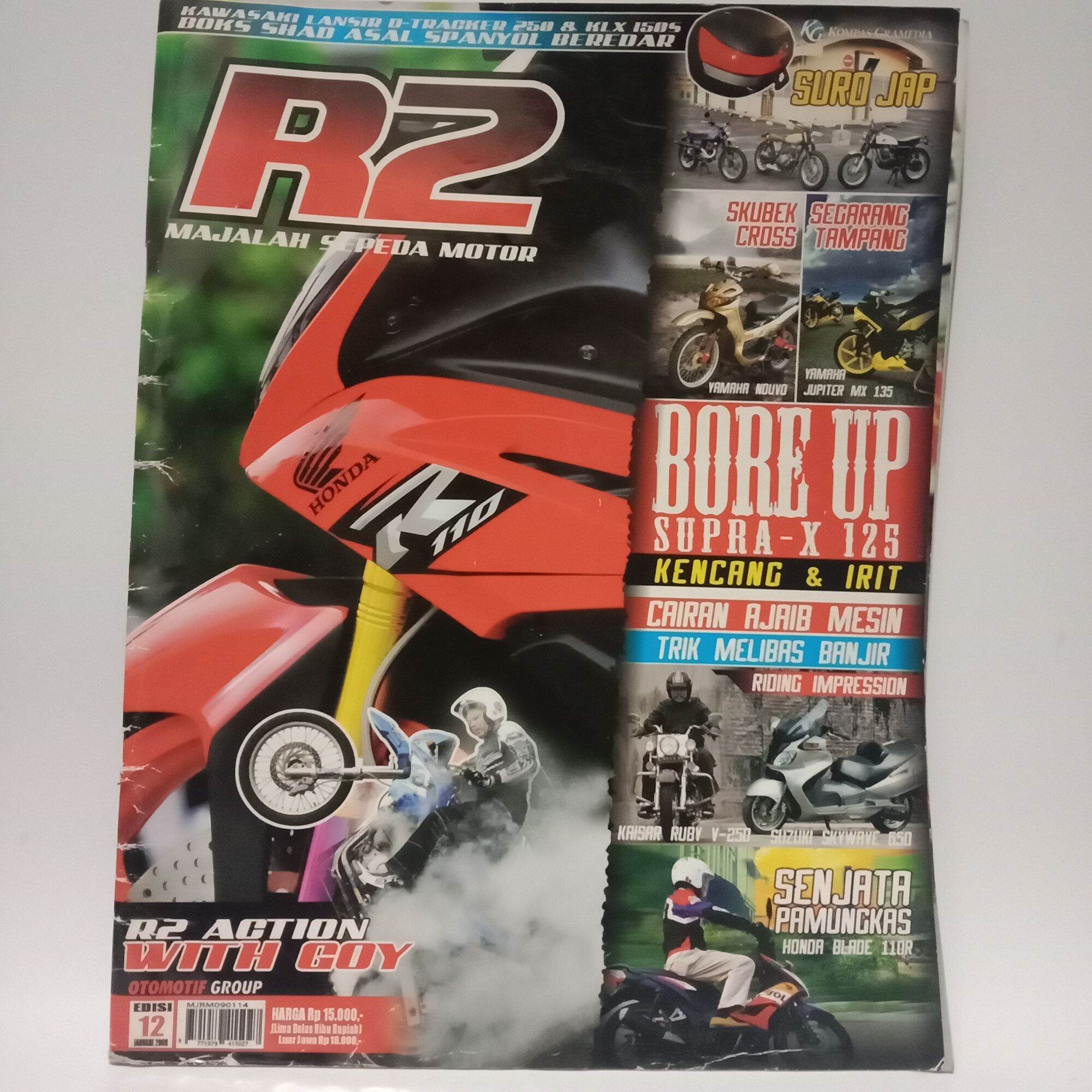 MAJALAH SEPEDA MOTOR EDISI 12 JANUARI 2009 | Lazada Indonesia