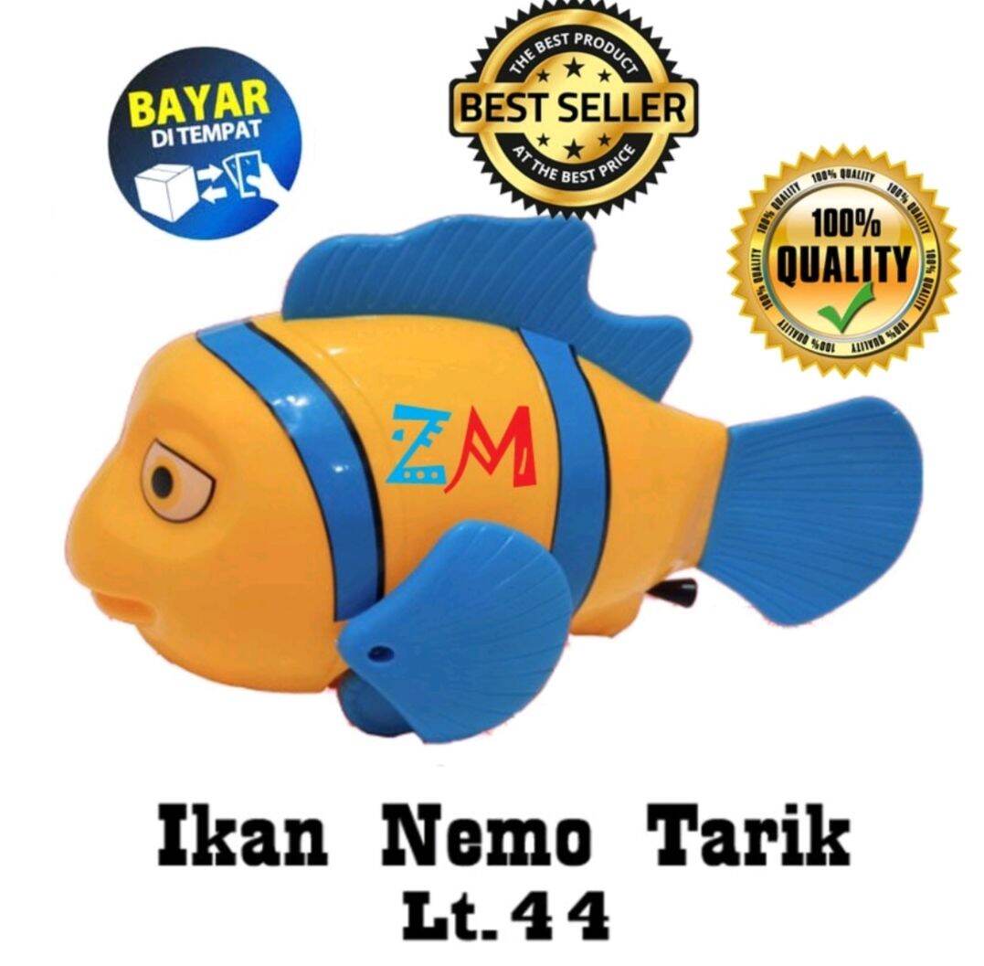 (COD) Mainan Ikan Nemo Tarik Bisa Jalan dan Nyala | Lazada Indonesia