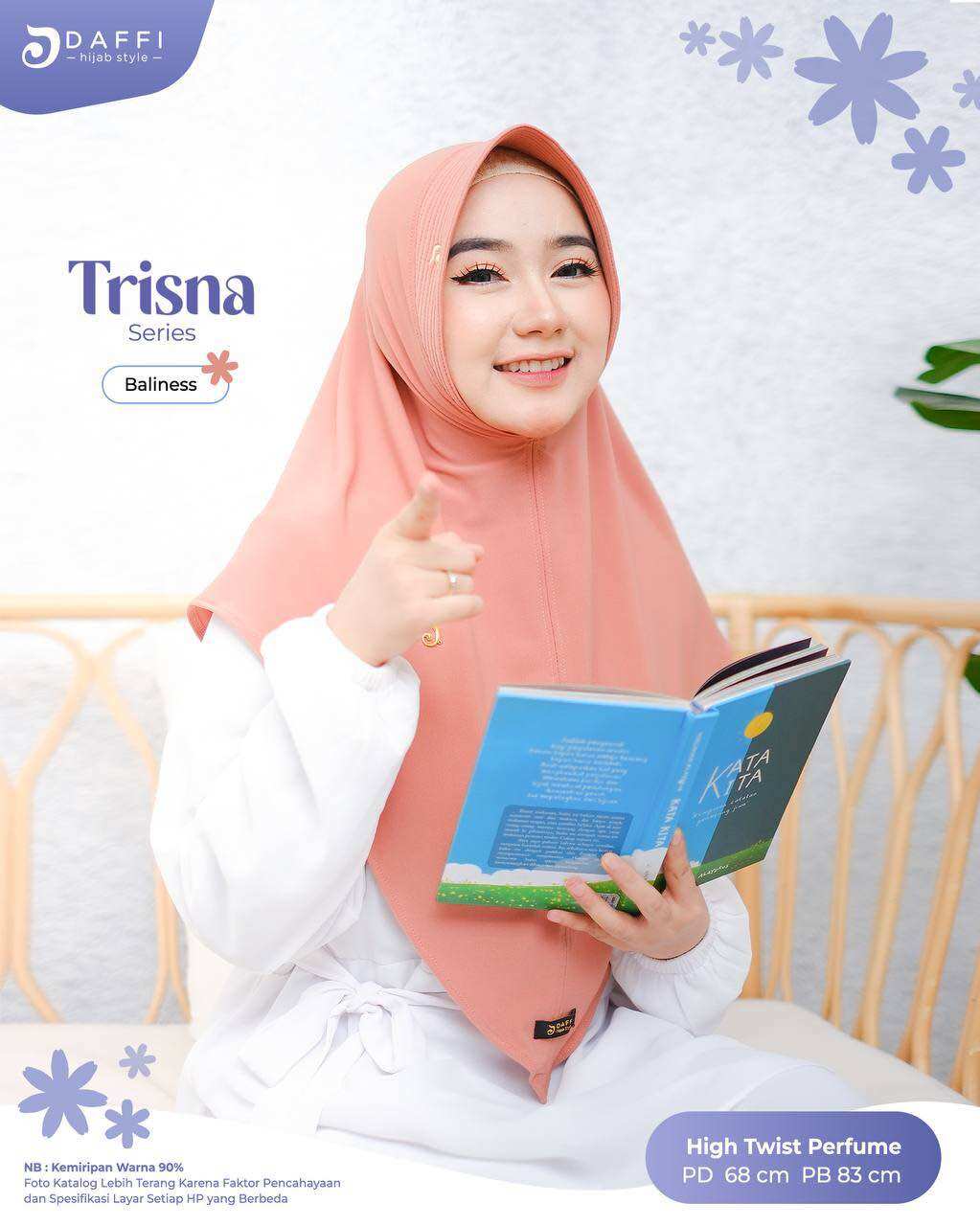 Hijab instan new trisna by daffi series | Lazada Indonesia