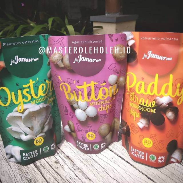 Kripik Keripik Jamur Jejamuran Toples Resto Kriuk Cemilan Jajanan Snack ...