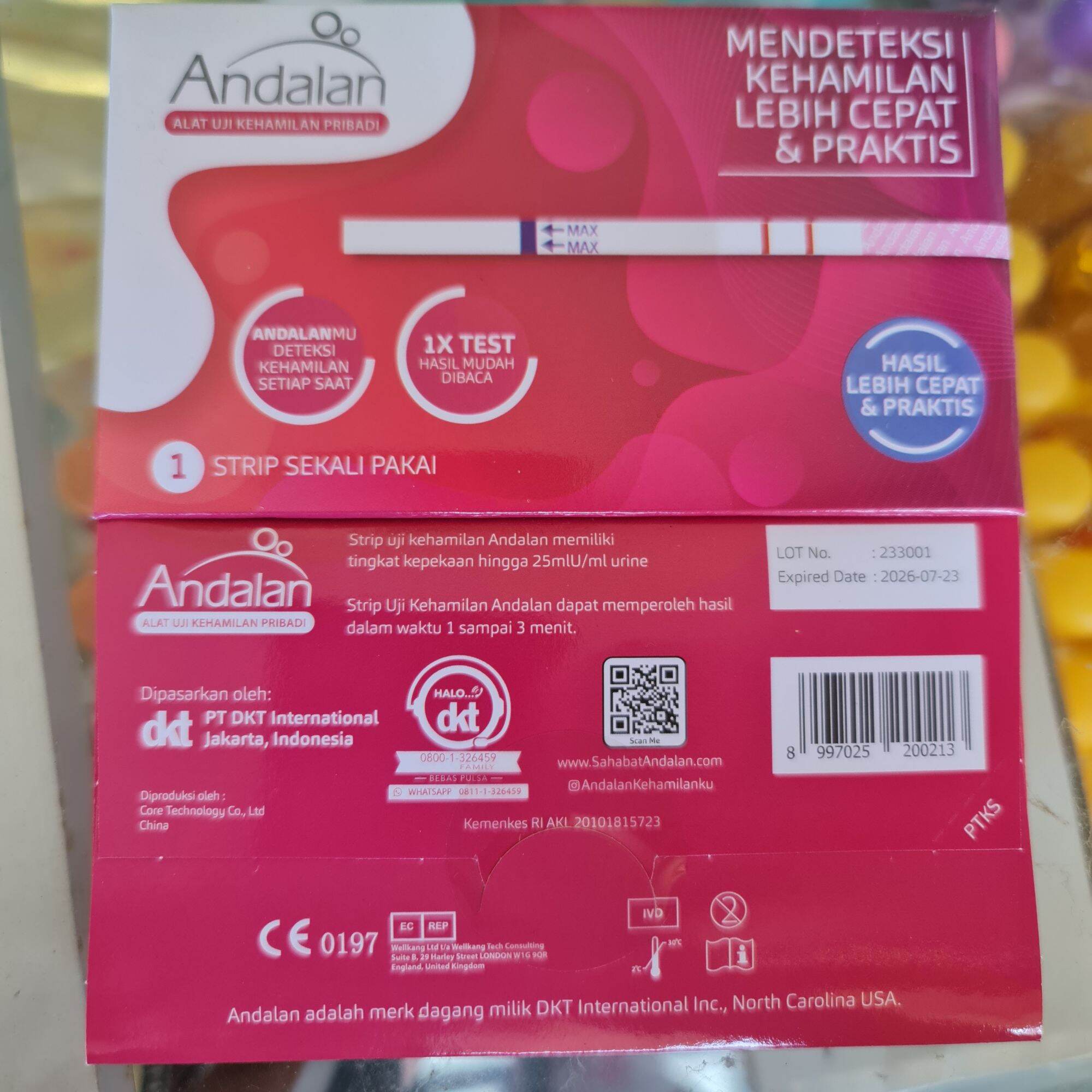 Tespek Kehamilan Andalan Alat Uji Kehamilan Test Pack Tes Kehamilan ...