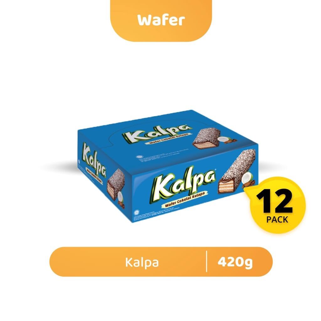 Roma Kalpa Wafer Cokelat Kelapa ( 12 pcs x 24g ) | Lazada Indonesia