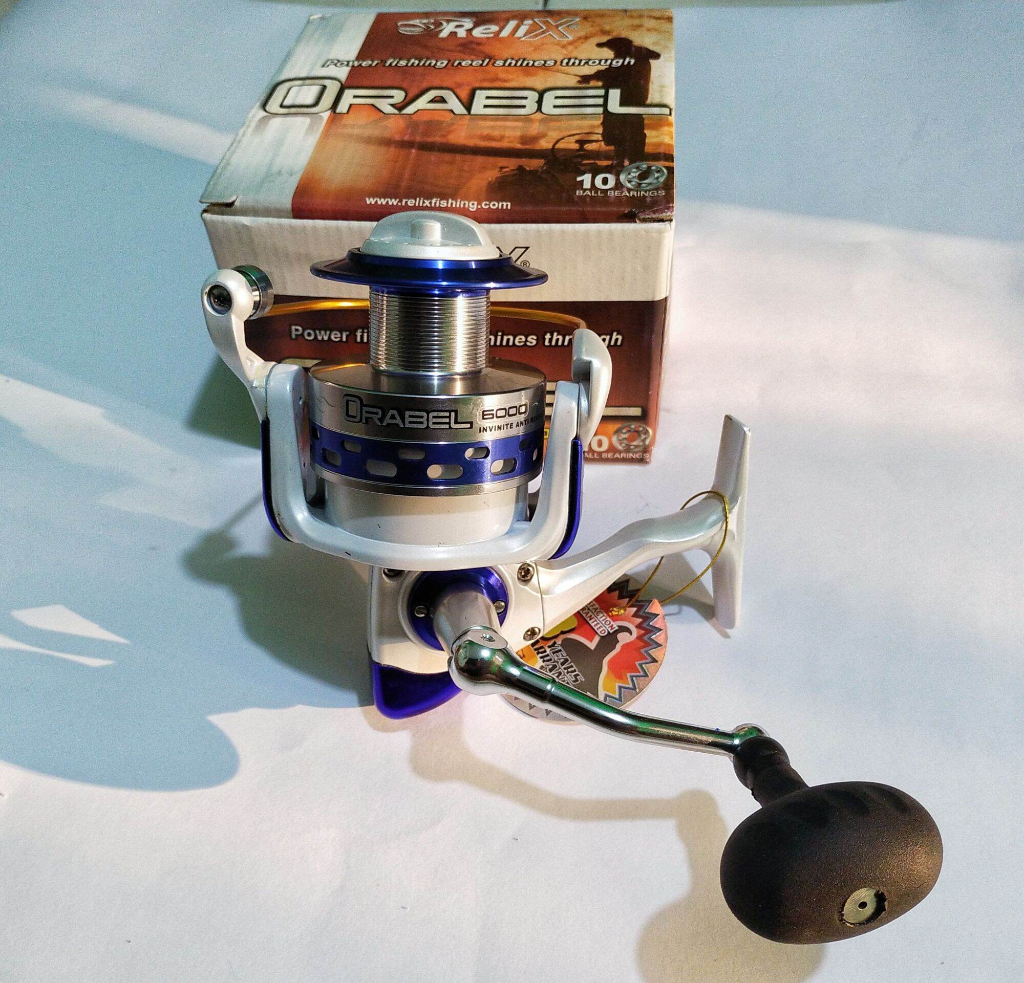 reel Relix orabel 6000 | Lazada Indonesia