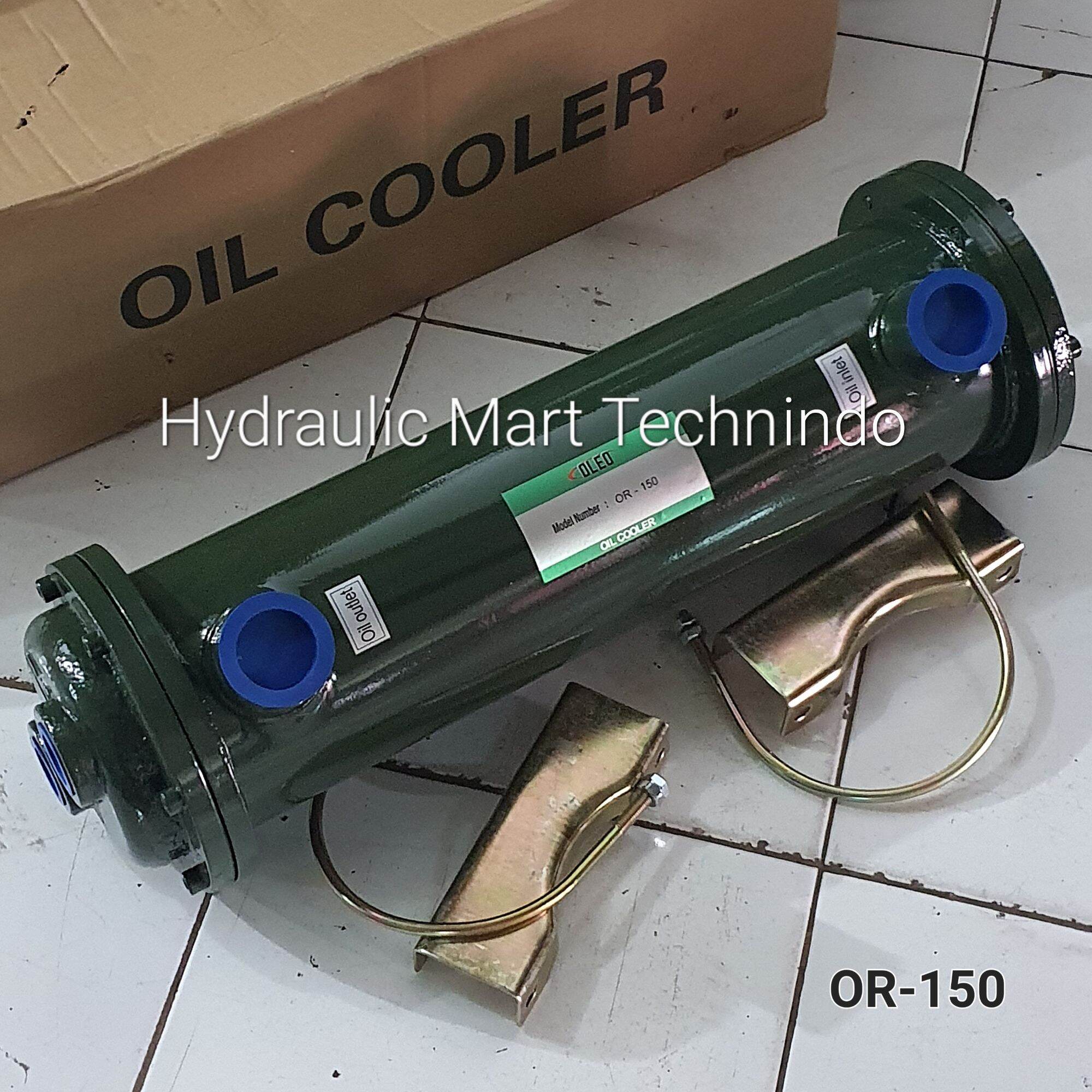 oil cooler hidrolik OR-150 pendingin oli hidolik brand OLEO | Lazada ...