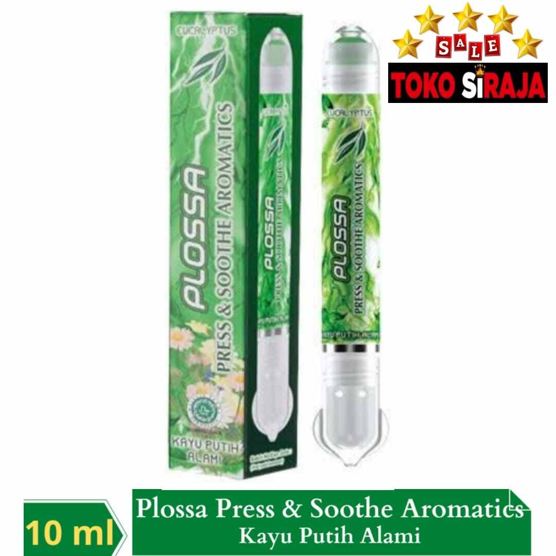 PLOSSA HIJAU KAYU PUTIH 10 ML EUCALYPTUS / MINYAK ANGIN PLOSA INHALER ...