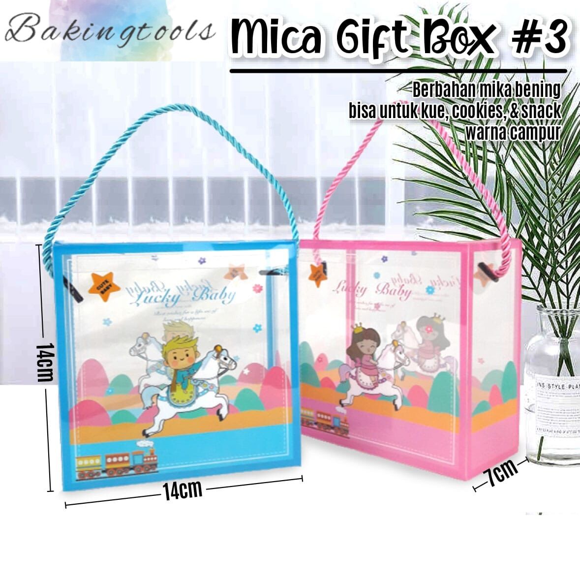 Kotak mika gift box isi 12 pcs per warna | Lazada Indonesia