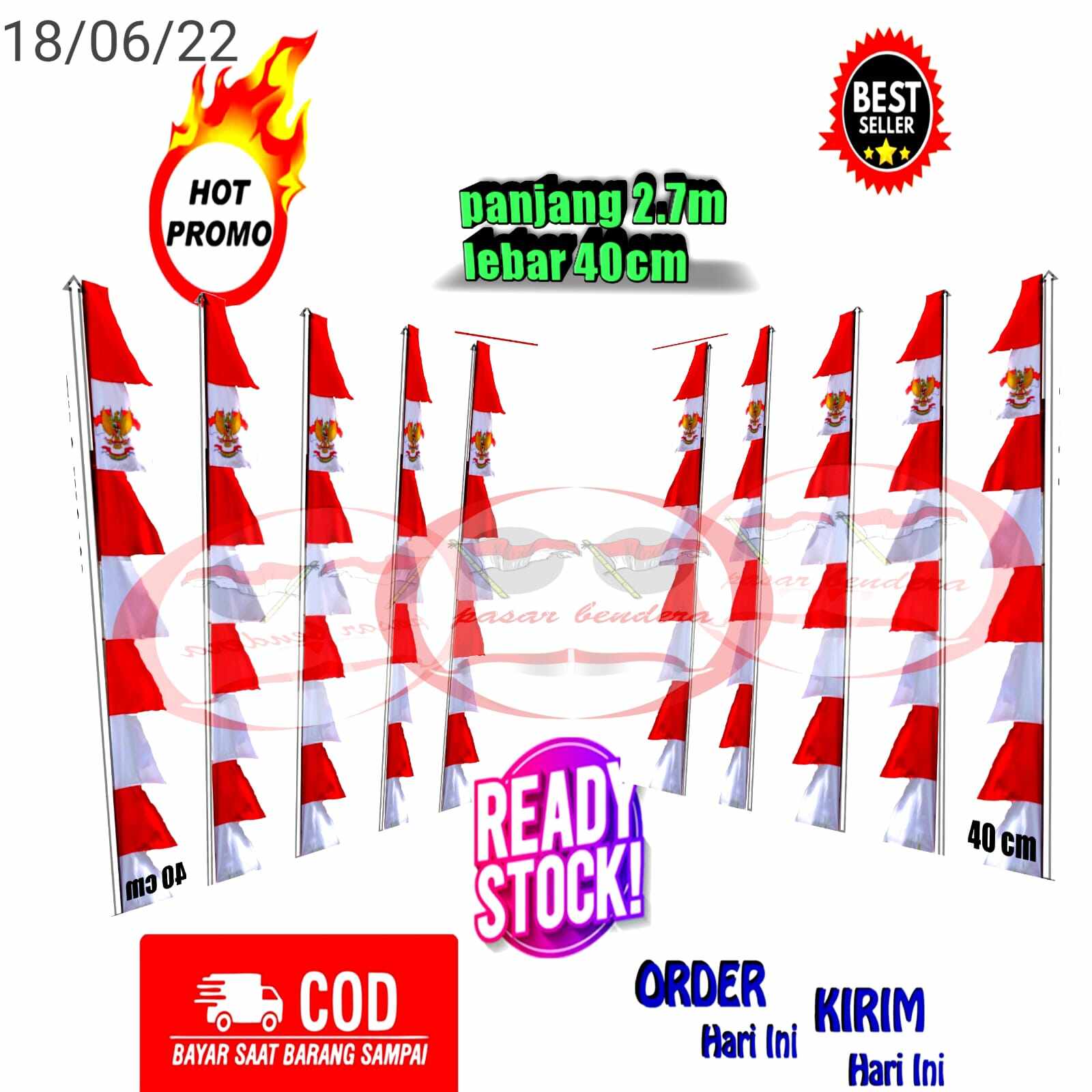 Jual Bendera Merah Putih Bentuk Pita Terbaru - May 2024 | Lazada.co.id