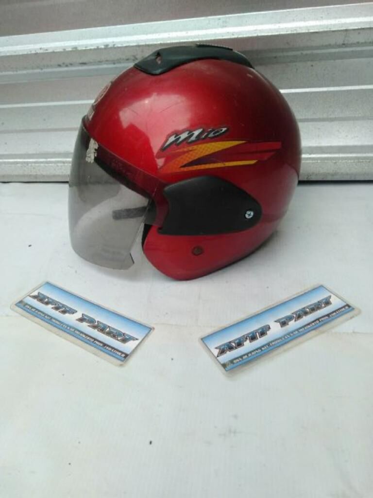 Helm helem yamaha mio merah ori original | Lazada Indonesia