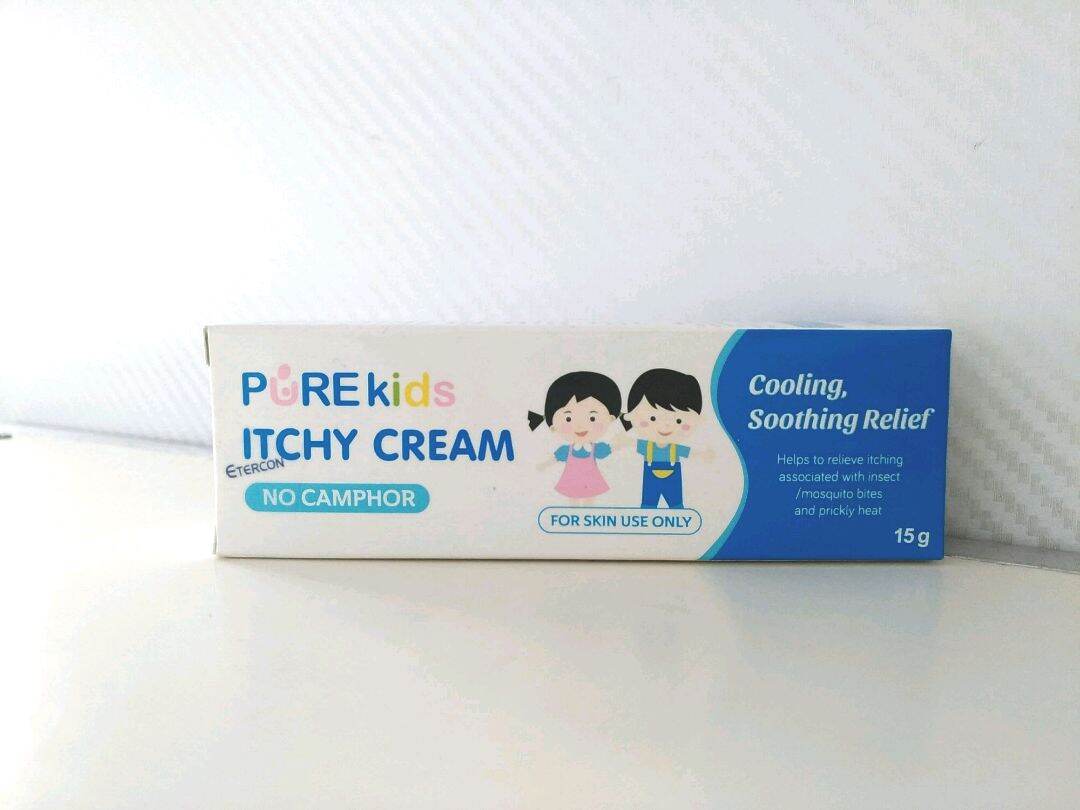 Pure Kids Pure Baby Itchy Cream 15gr meredakan gatal-gatal Biang ...