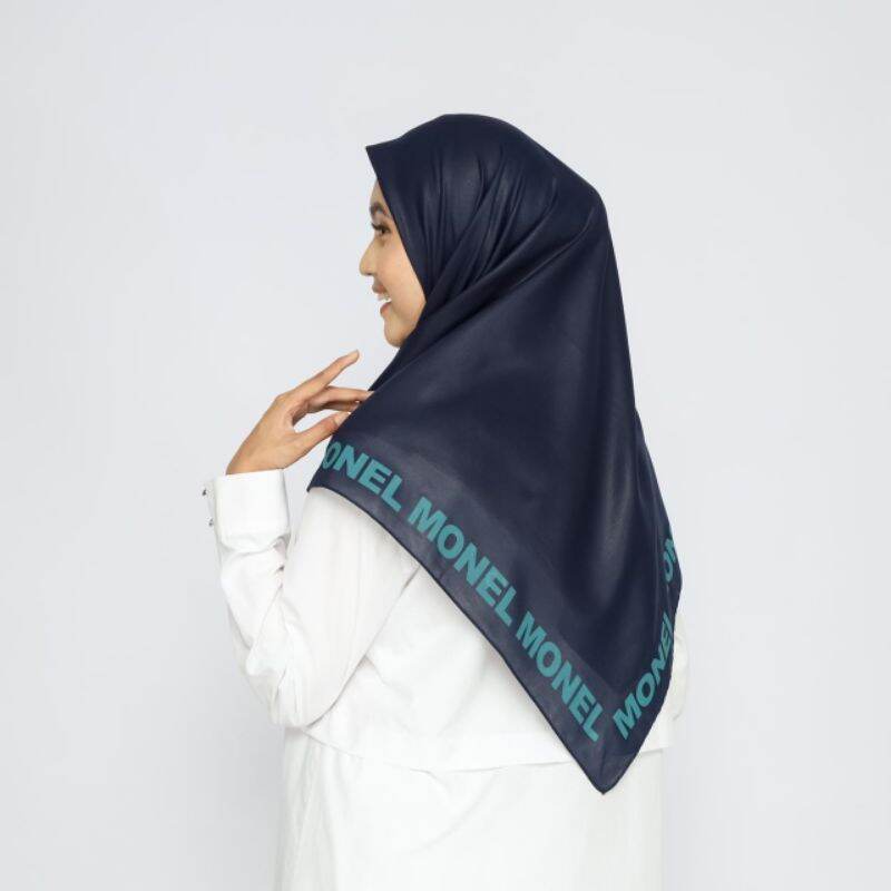 Kerudung Monel Font Glitter Series Hijab Segi Empat by Monel Scoop&cone ...