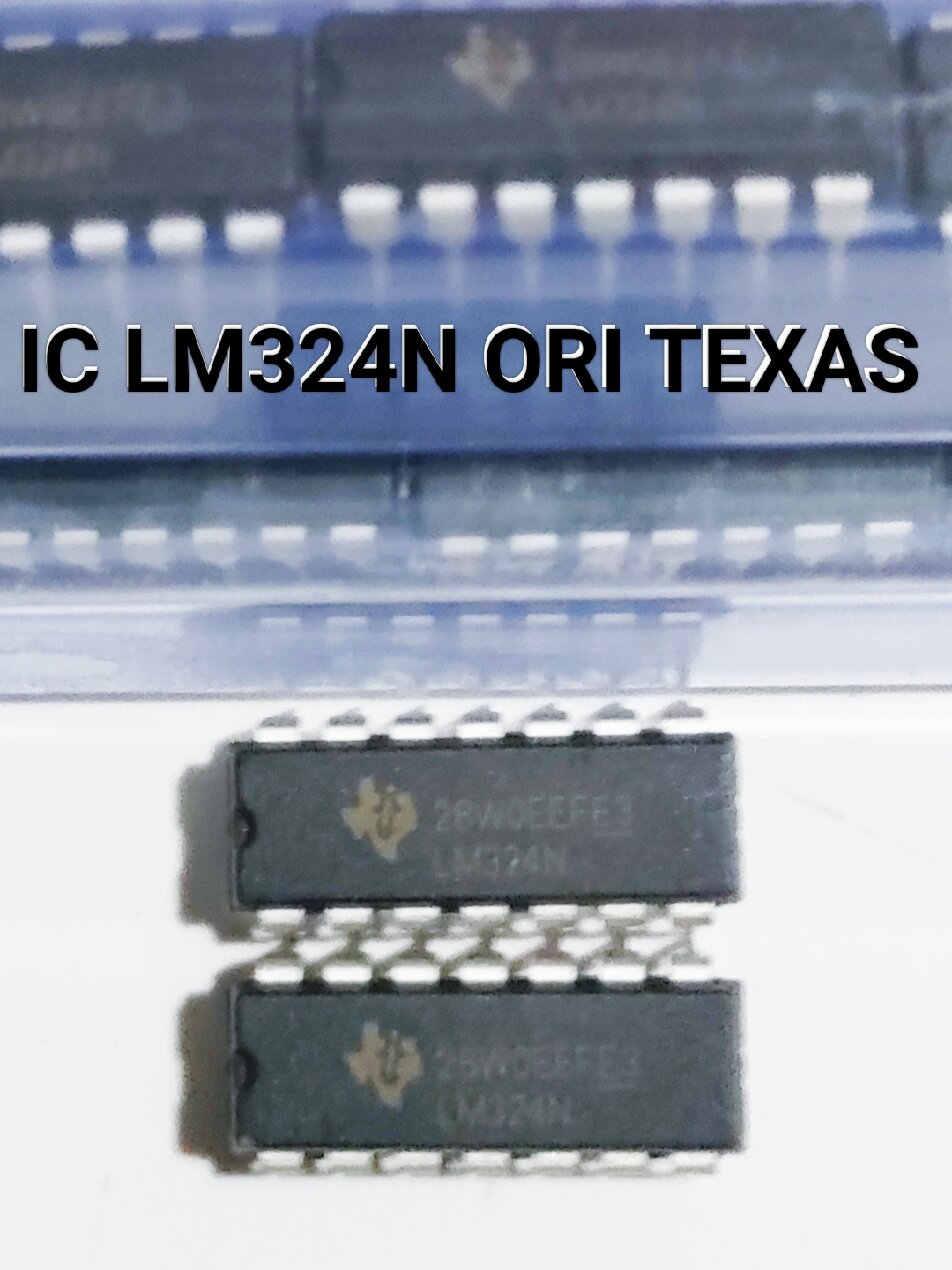 IC LM324 LM324N ORIGINAL DIP-14 TEXAS instrumen | Lazada Indonesia