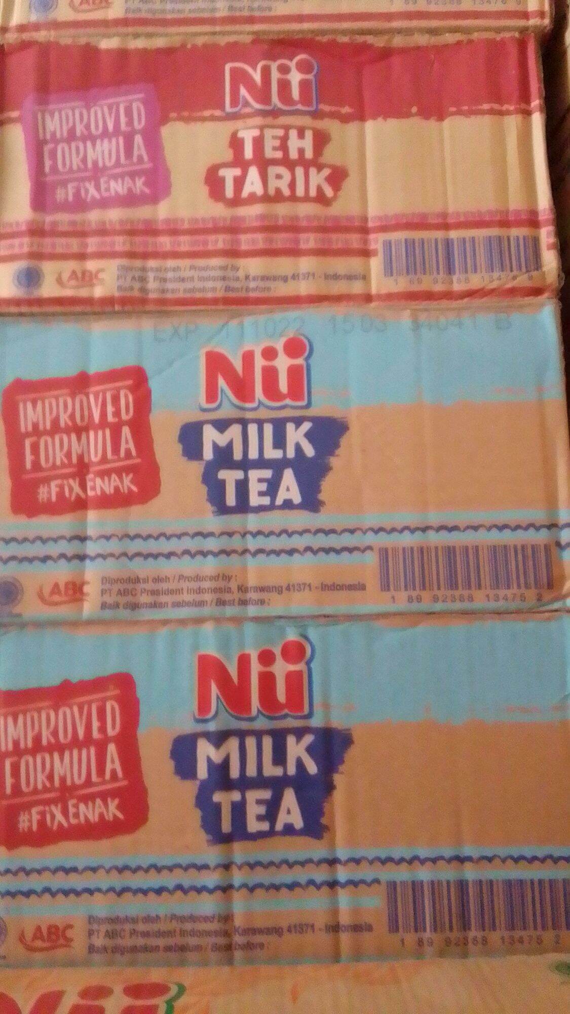 NII green tea milki dan teh tarik 330ml (jual satuan) | Lazada Indonesia