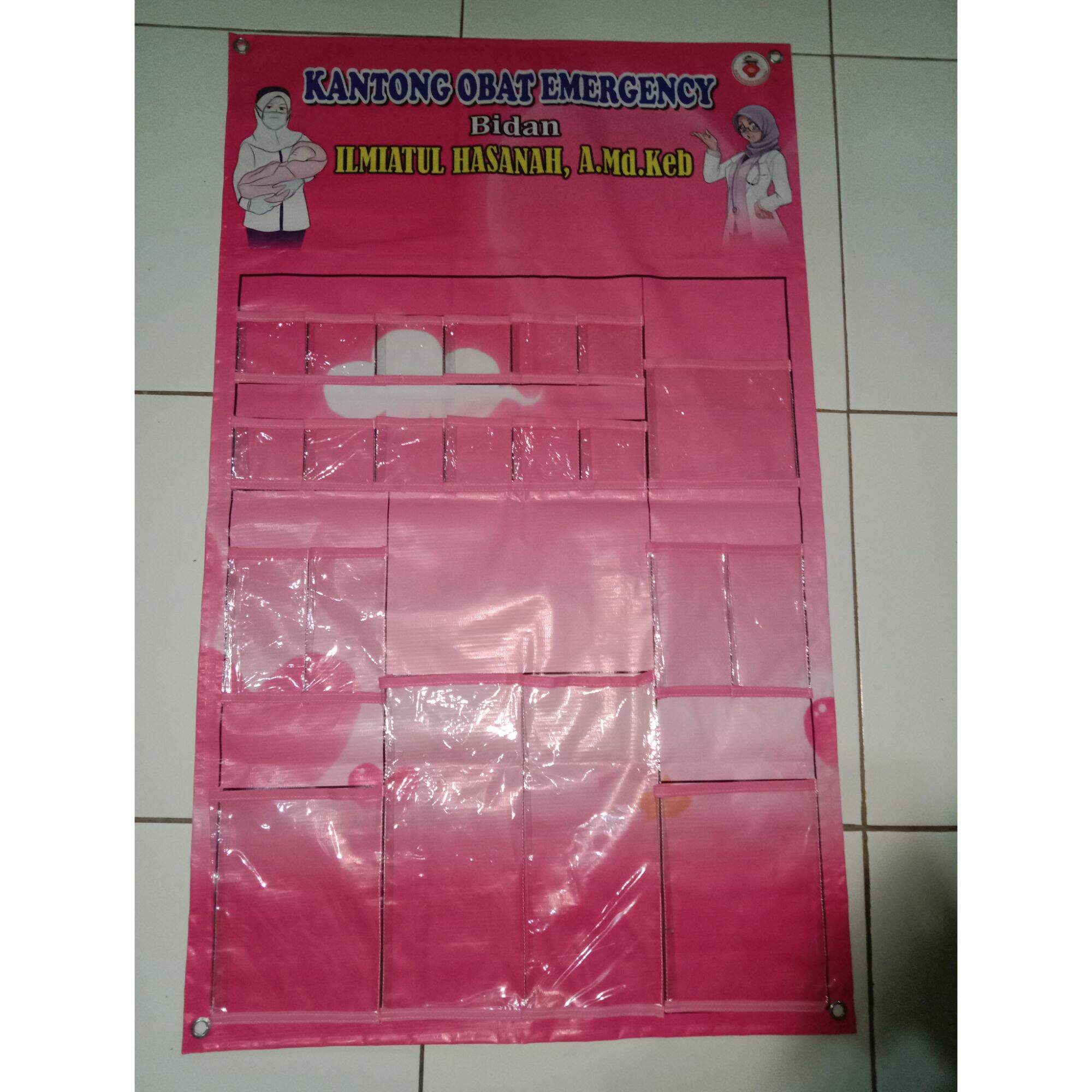 Kantong Obat Emergency Bidan/Puskesmas/Rumah Sakit Custom Desain ...