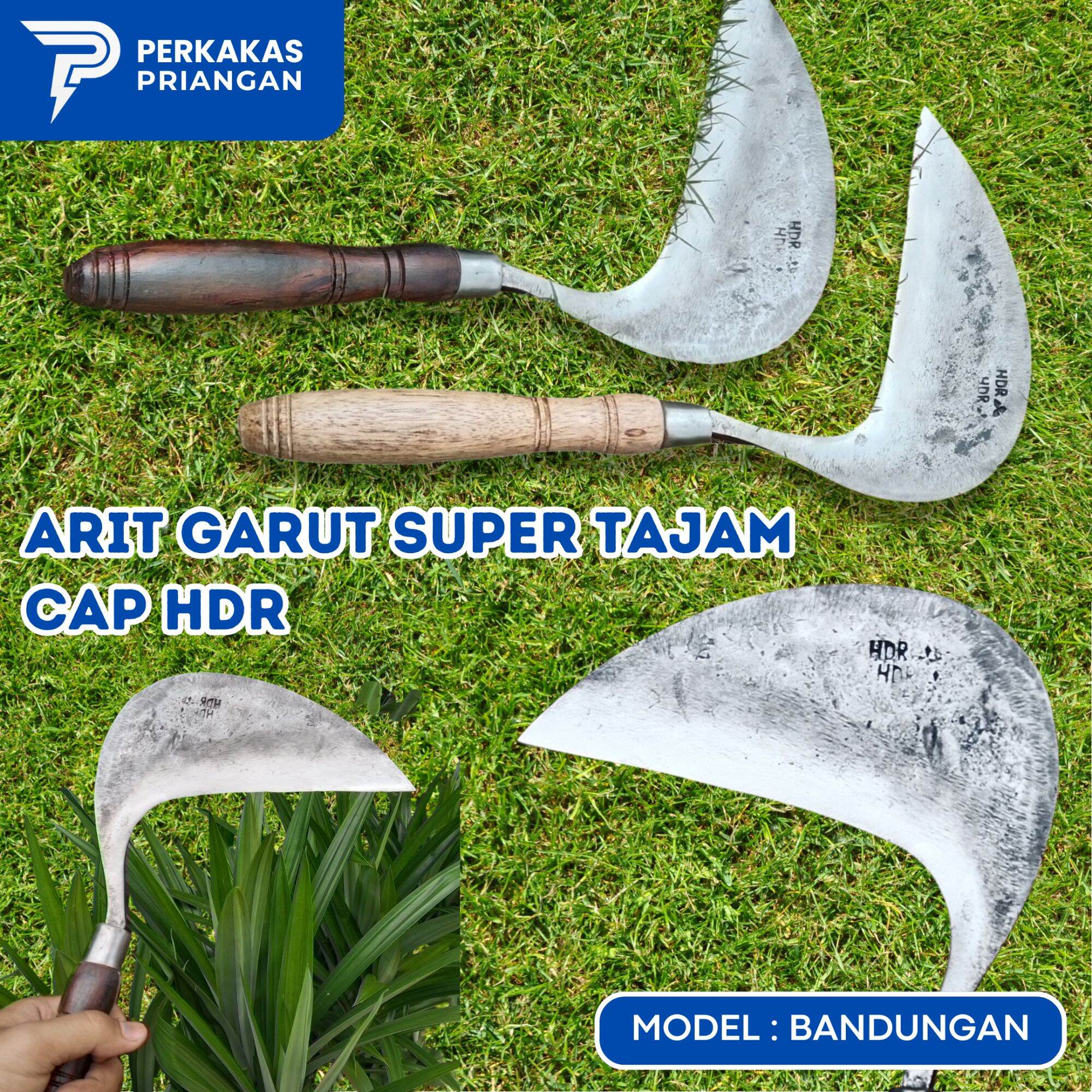 Arit Padi Ringan Super Tajam Model Bandungan – Sabit Baja Asli, Cocok ...