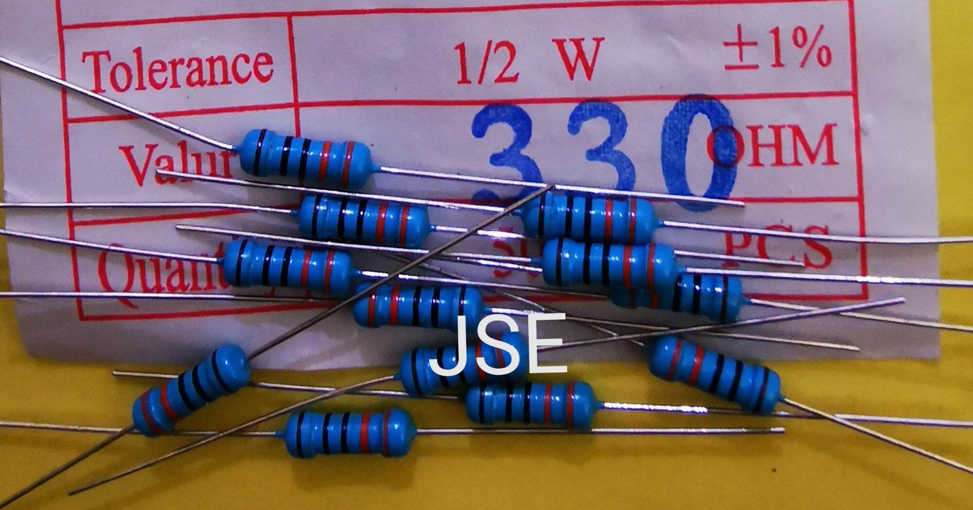 RESISTOR 1/2 WATT 330 OHM ISI 12 PCS | Lazada Indonesia