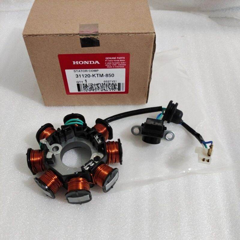 Spool spul komplit stator comp Honda Supra x 125 - karisma original 31120-KTM-850 | Lazada Indonesia