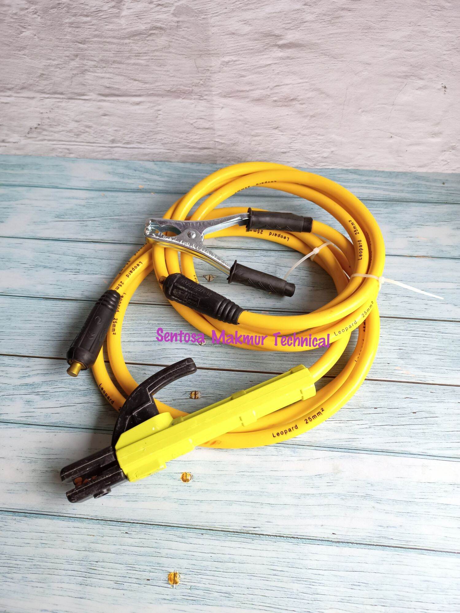 TITAN 2 M Kabel Las Set Stang Tang Las Massa Bumi 200 A 2m | Lazada ...