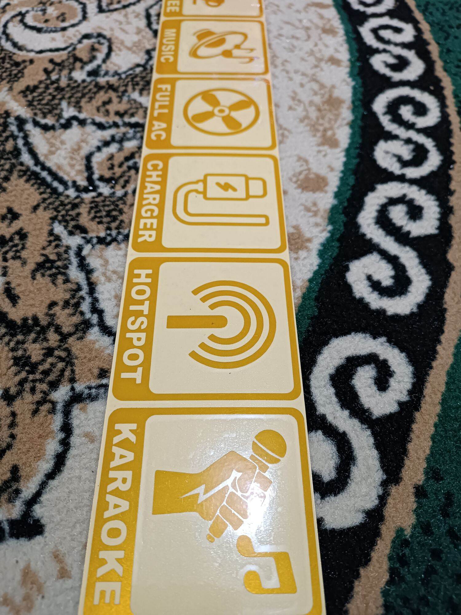 sticker fasilitas buat mobil truck pickup bus dll | Lazada Indonesia