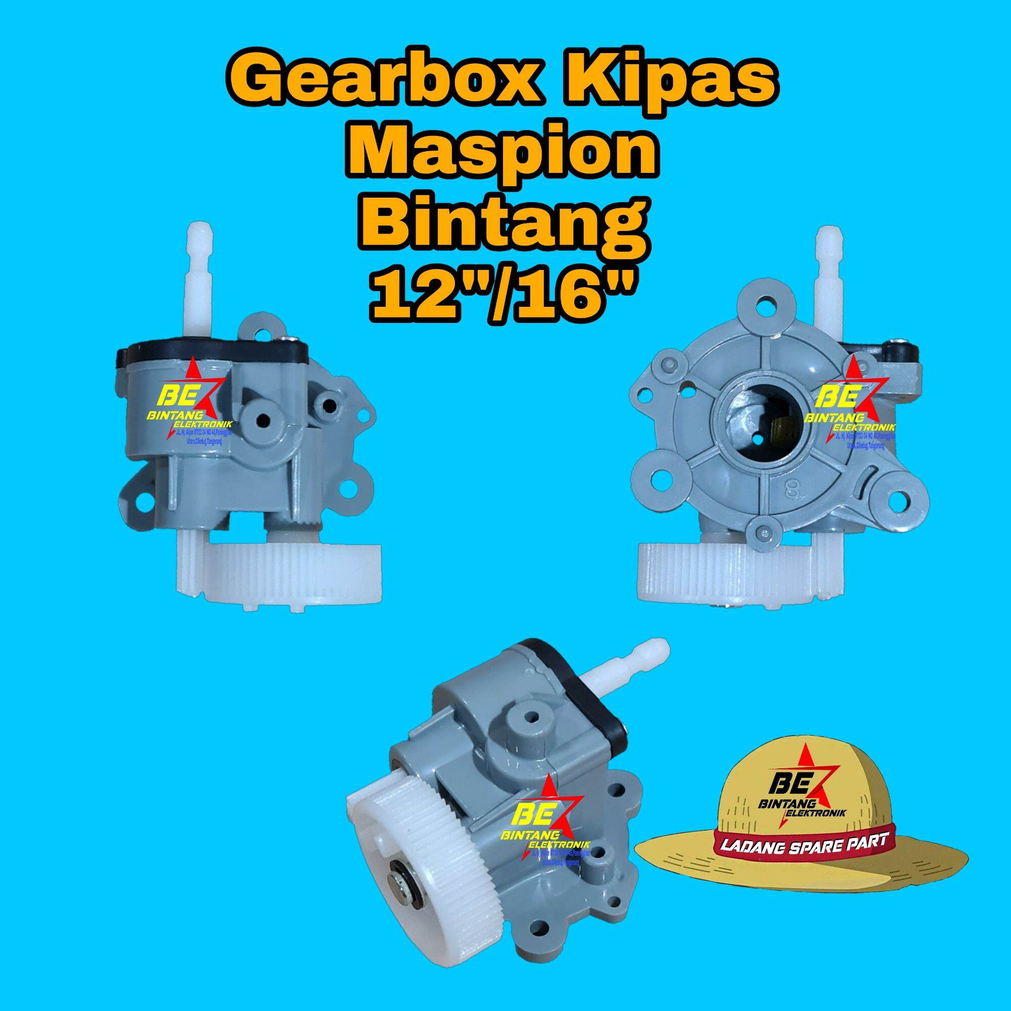 Gearbox kipas maspion Bintang girbok Gear box Stand fan Wall Fan ...