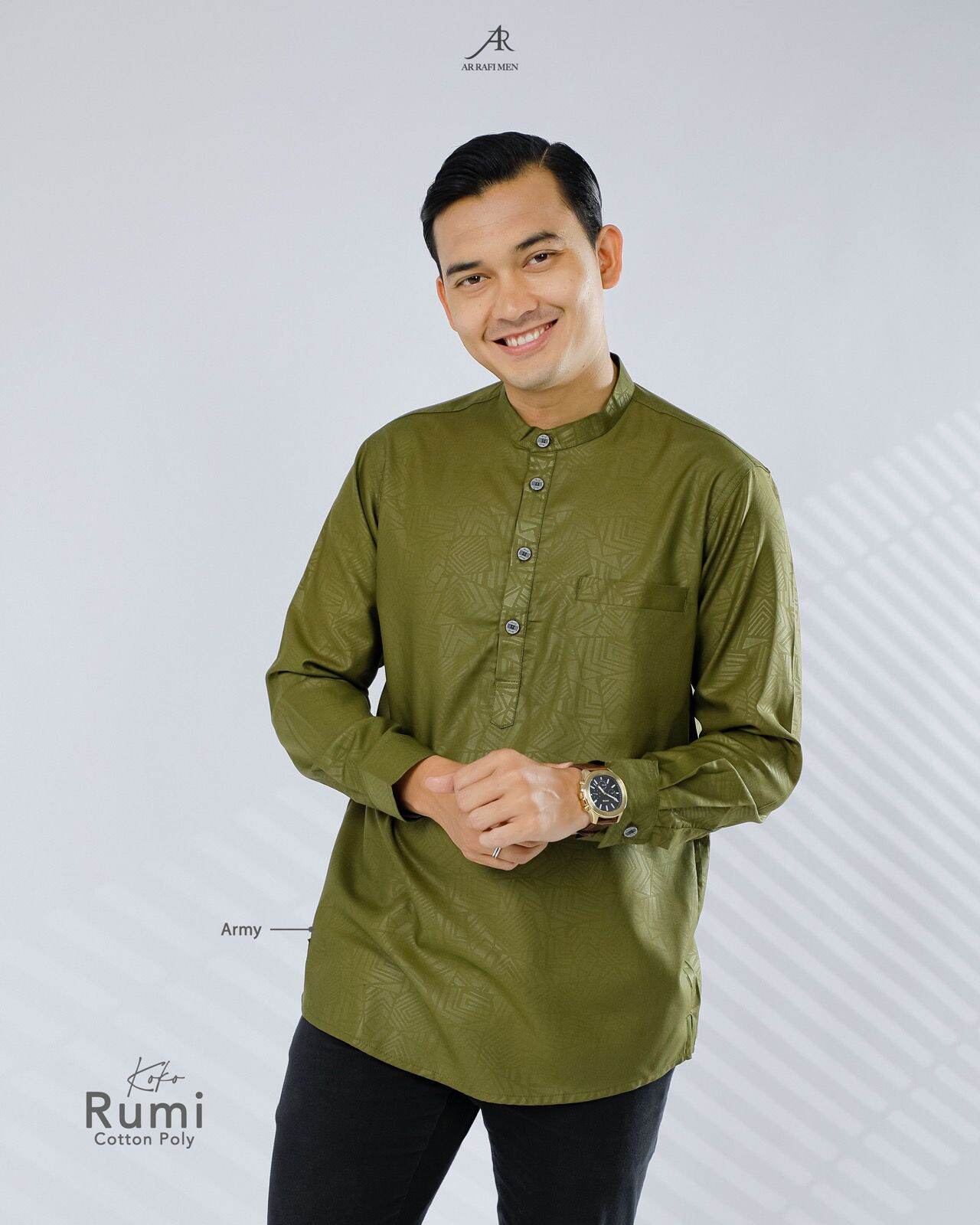 Koko Rumi AR RAFI MEN | Lazada Indonesia