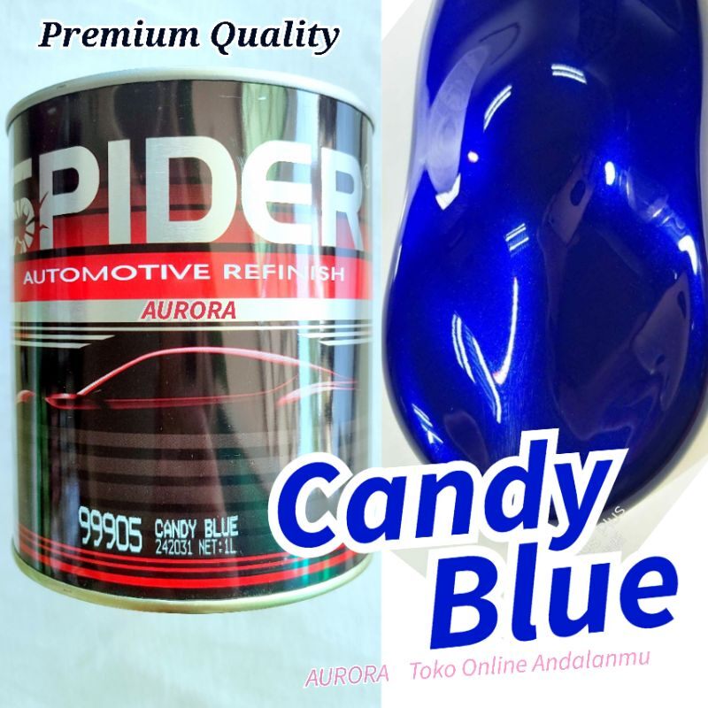 Cat Candy Tone Blue SPIDER Candytone Biru Cendy Cendyton Sepider Laba ...