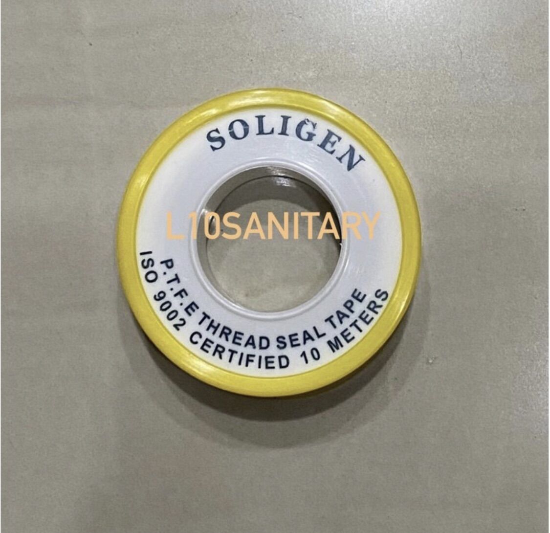 Seal Tape Soligen / Isolasi Kran / Siltip Soligen 10 Meter / Sealtape ...