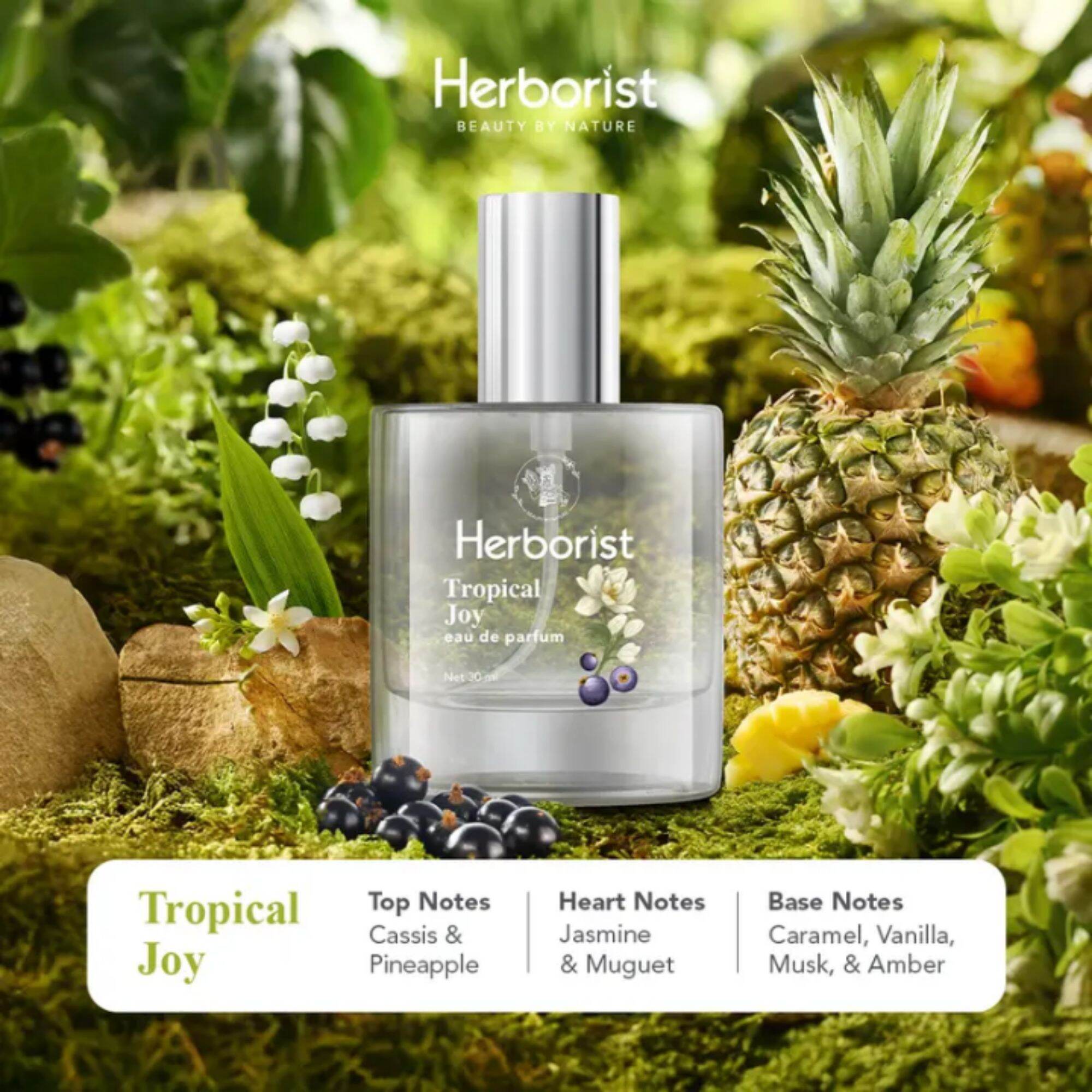 Herborist EDP Whispering Bloom/Ocean Paradise/Summer Fantasy/Tropical ...
