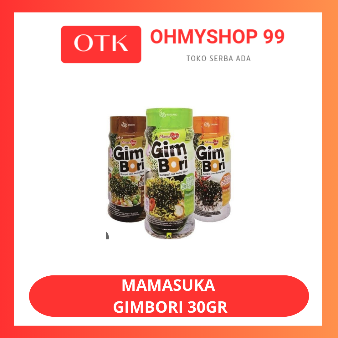 MAMASUKA Gimbori Rumput Laut Kering Tabur Botol 30gr | Lazada Indonesia