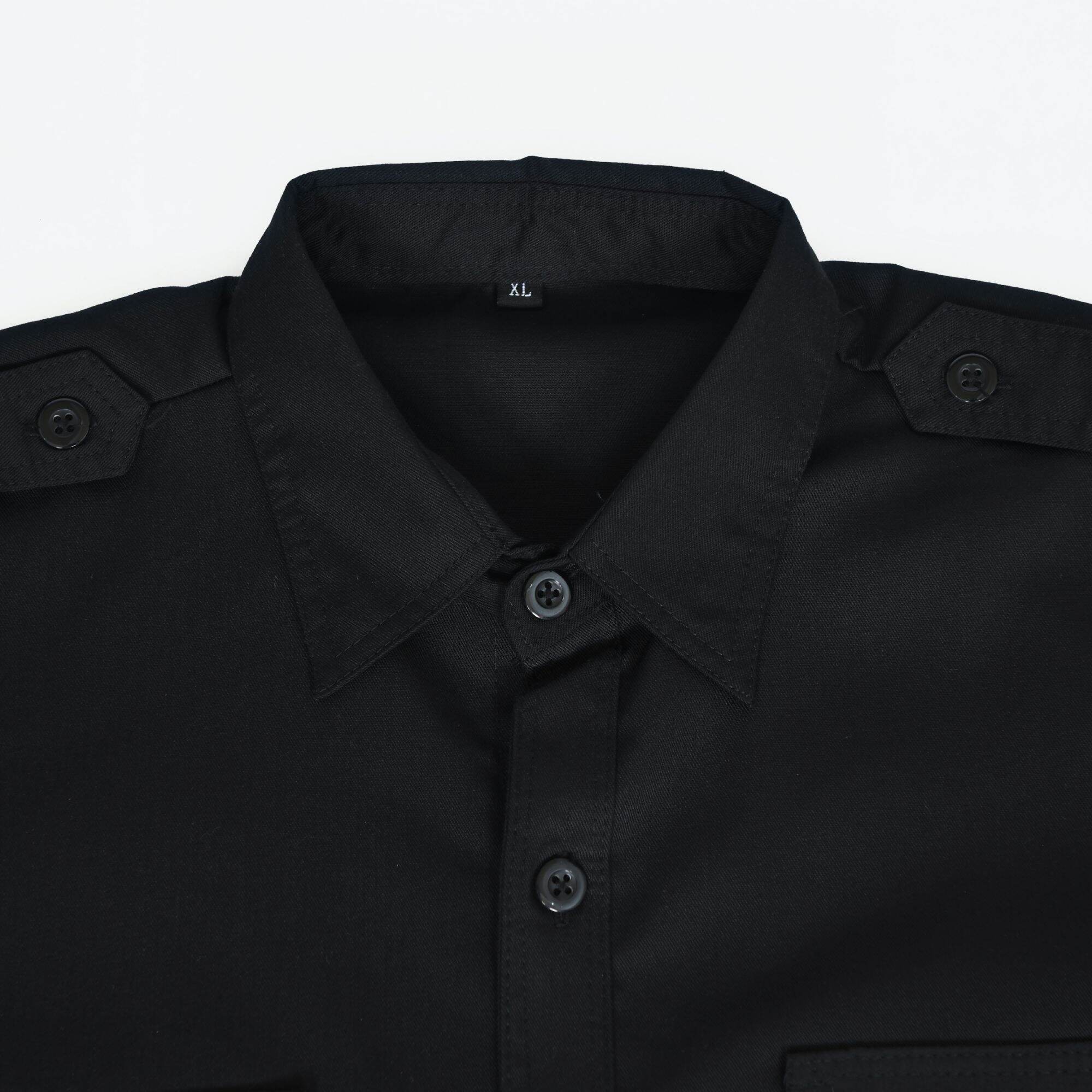 Basic - ZOLBLUS Workshirt Polos Enginer " HITAM PEKAT " | Lazada Indonesia