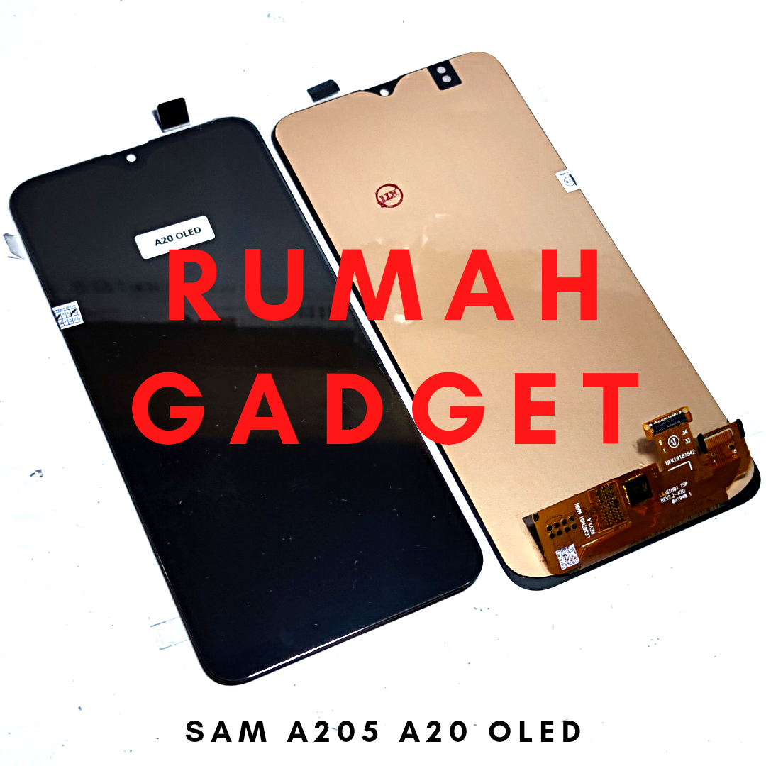 LCD SAMSUNG A205/A20 FULLSET TOUCHSCREEN OLED | Lazada Indonesia