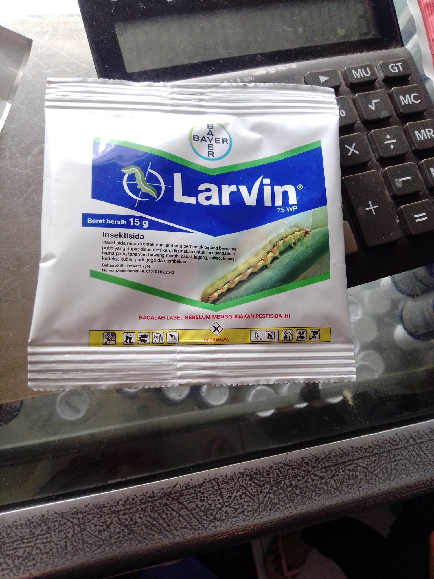 INSEKTISIDA LARVIN 15GR/INSEKTISIDA/PESTISIDA | Lazada Indonesia