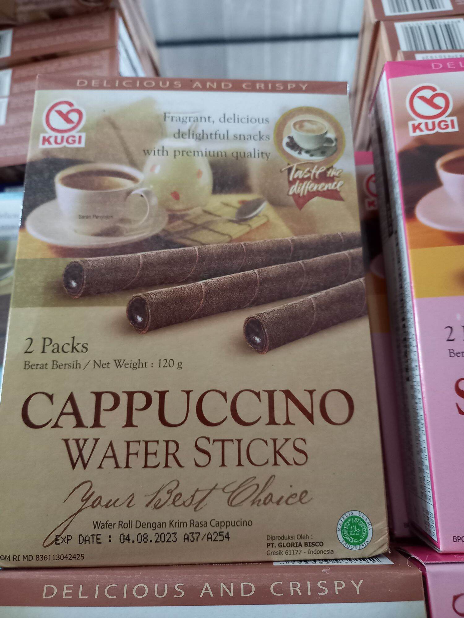 Kugi wafer sticks 120 gram | Lazada Indonesia