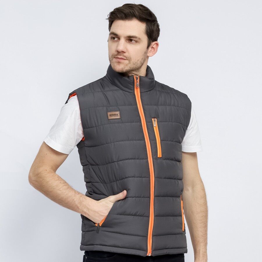 Rompi motor vest anti angin vest puffer tebal | Lazada Indonesia
