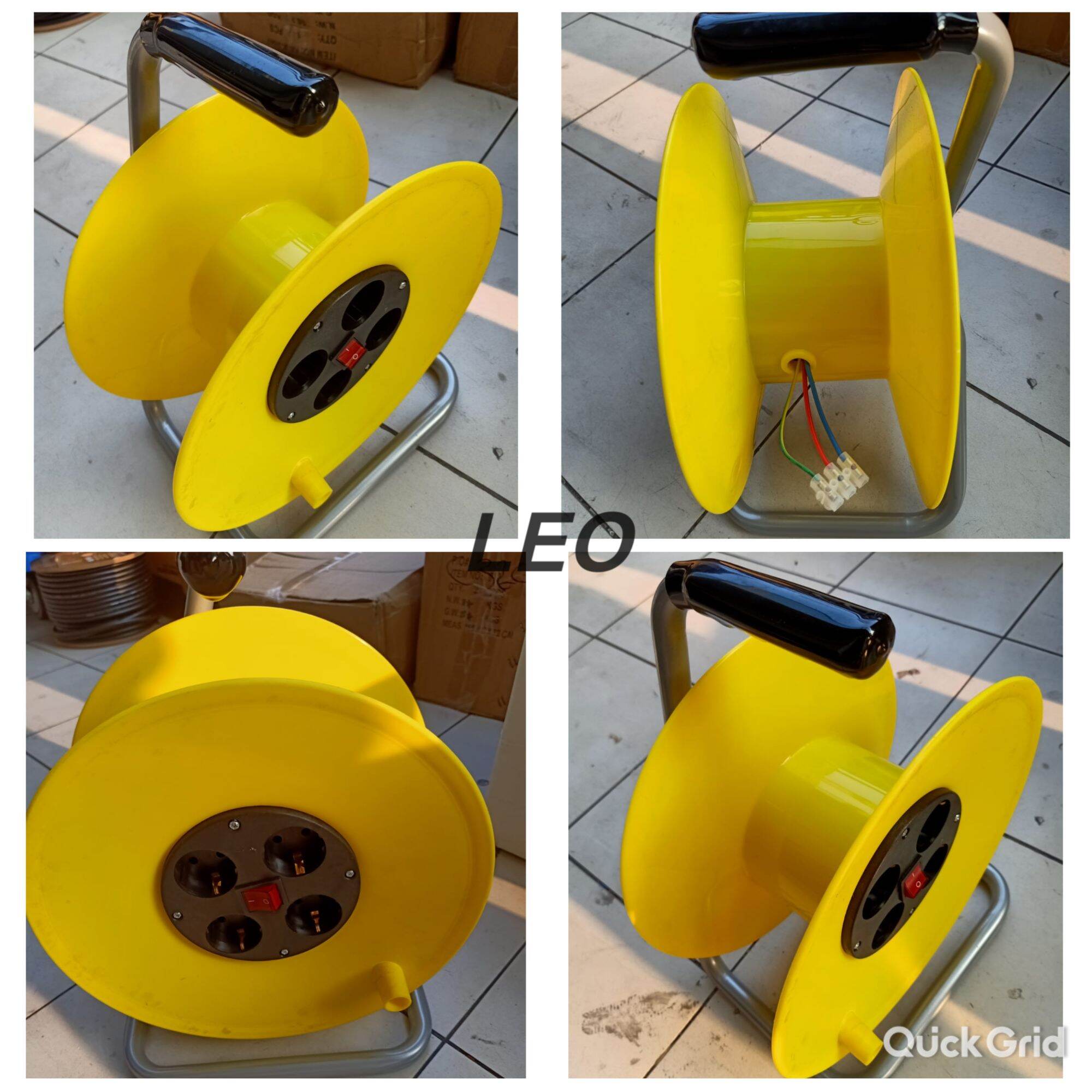 KABEL ROLL C250 BAHAN TEBAL 4 COLOKAN LISTRIK TOMBOL ON OFF C 250 ...